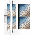 2 PCS Refrigerator Door Handle Covers, Abstract Geometric Adjustable ...