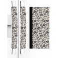 2 PCS Refrigerator Door Handle Covers, Farmhouse Black Floral ...