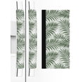 2 PCS Refrigerator Door Handle Covers, Forest Green Palm Leaves ...