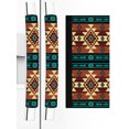2 PCS Refrigerator Door Handle Covers, Green Brown Pattern Adjustable ...