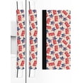 2 PCS Refrigerator Door Handle Covers, Independence Day Star Adjustable ...