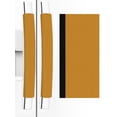2 PCS Refrigerator Door Handle Covers, Mustard Adjustable Kitchen ...