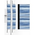 2 PCS Refrigerator Door Handle Covers, Navy Blue Grey Abstract ...