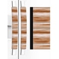 2 PCS Refrigerator Door Handle Covers, Orange Brown Abstract Adjustable ...