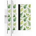 2 PCS Refrigerator Door Handle Covers, Palm Leaves Adjustable Kitchen ...