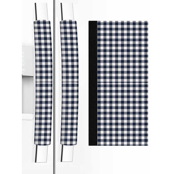 2 PCS Refrigerator Door Handle Covers, Pastoral Style Adjustable ...