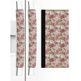 2 PCS Refrigerator Door Handle Covers, Spring Florals Adjustable ...