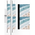 2 PCS Refrigerator Door Handle Covers, Summer Beach Adjustable Kitchen ...