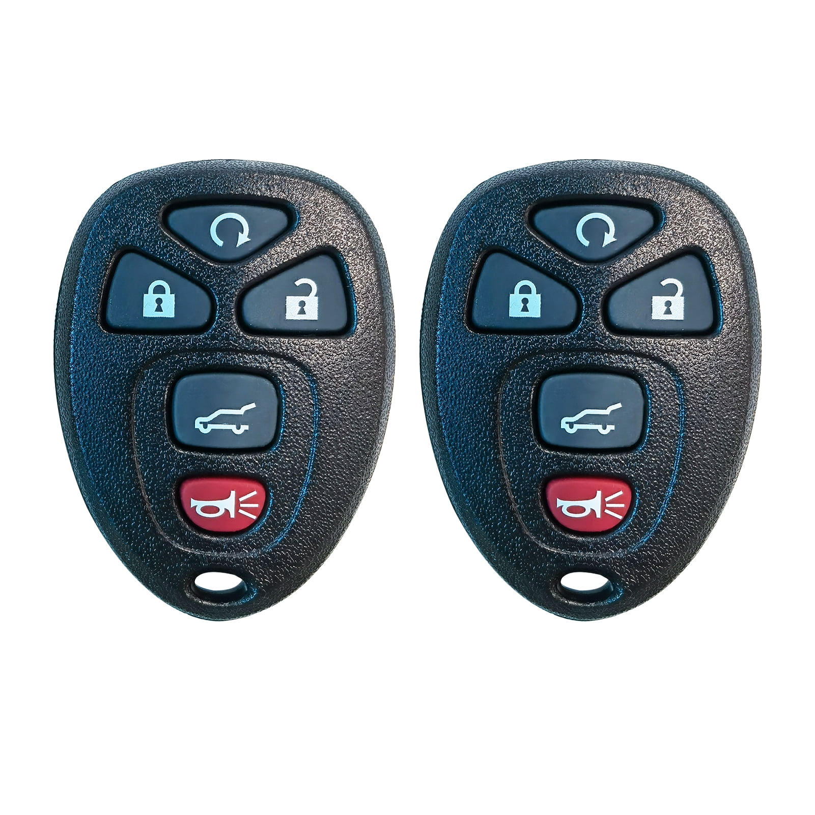 2 PCS Remotes For Gm Chevy Keyless Remote Entry Key Fob Alarm 22936101 ...