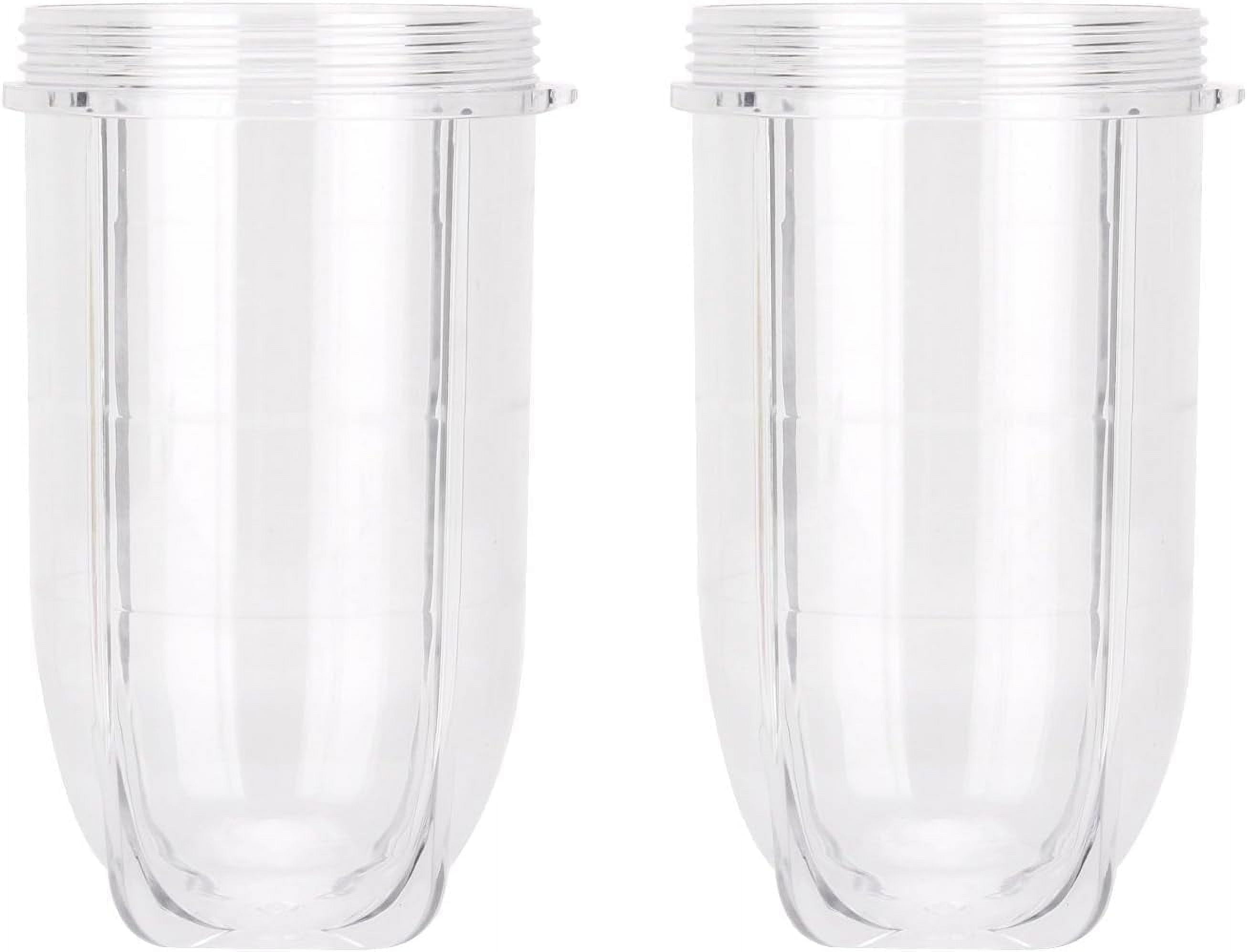 2 PCS Replacement Cups For Magic Bullet Replacement Parts 16OZ Blender ...