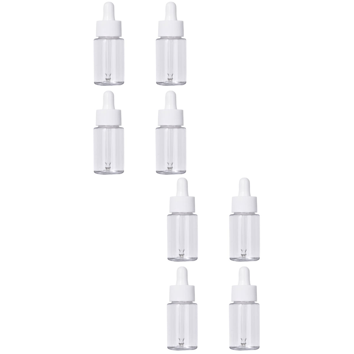 2 PCS Reusable Small Bottles Shower Gel Dispenser Dropper Essential Oil ...
