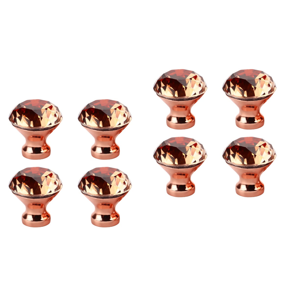 2 PCS Rose Gold Knobs Dice Bag Rustic Cabinet Knobs Drawer Knobs 3X3cm - Walmart.com