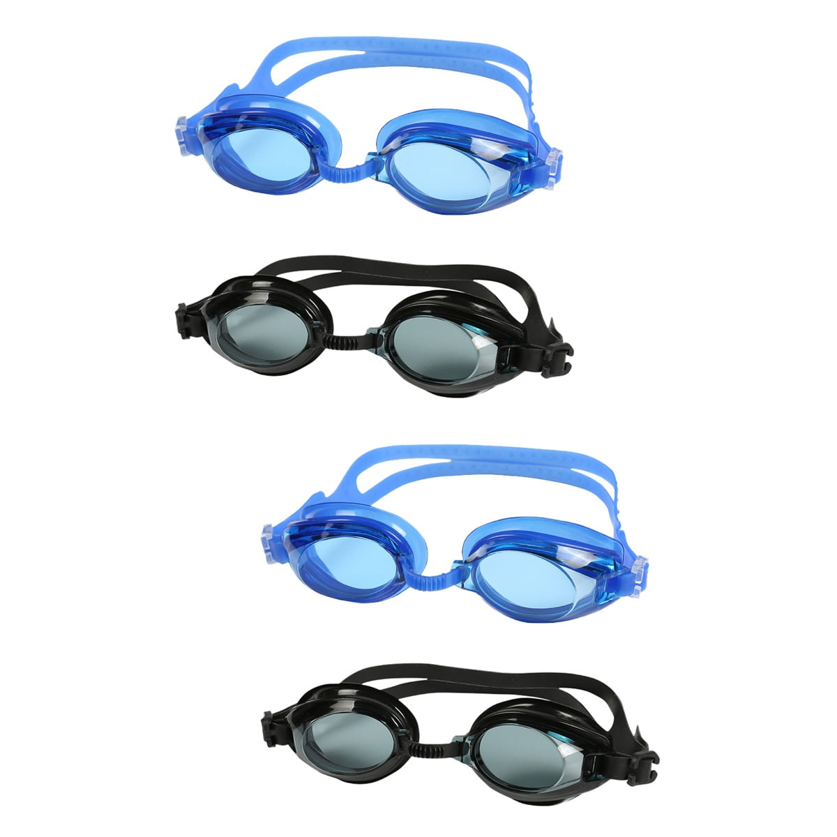 2 PCS Safety Glasses Adult Swim Mask Swimming Goggles Child Men and ...