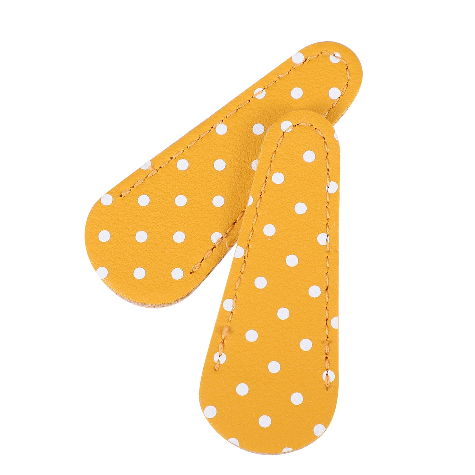 2 PCS Scissors Set Buckled Apron Half-body Pinny Office Yellow ...