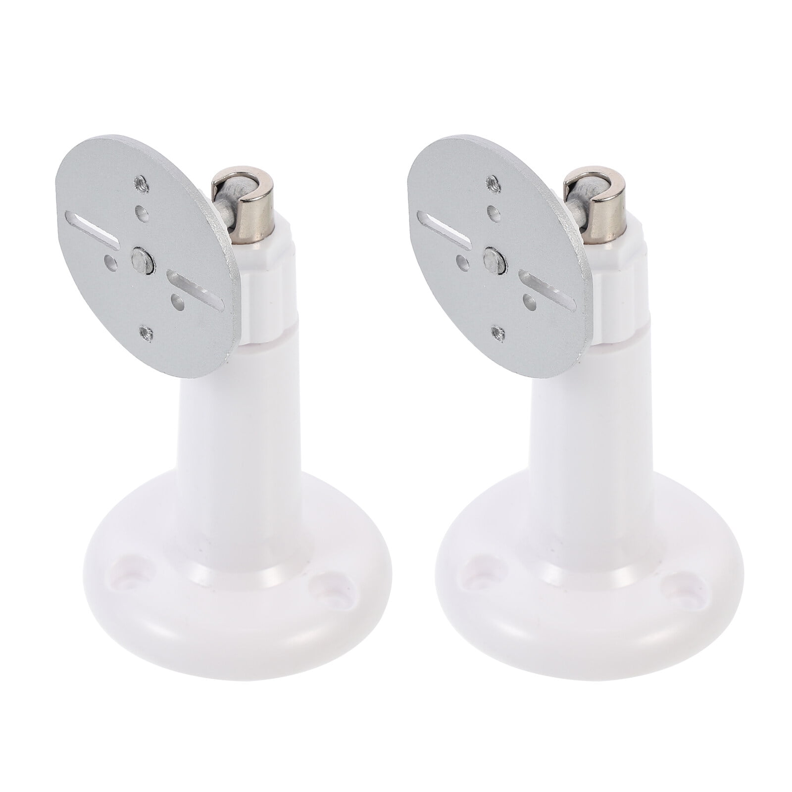 2 PCS Security Camera Rack Bracket Antenna Mount Pole Door Light White ...