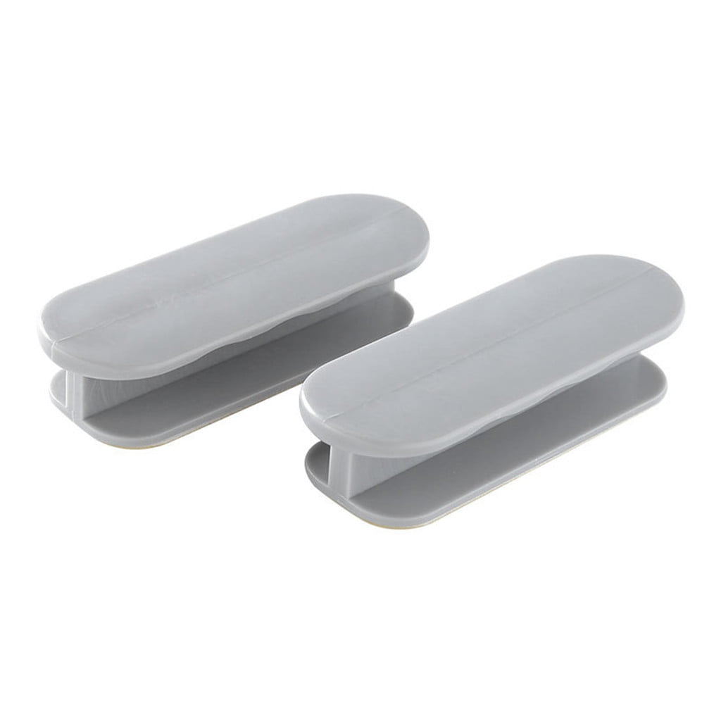2 PCS Self-Stick Cabinet Drawer Knobs Push Pull Helper Drawer Handle ...