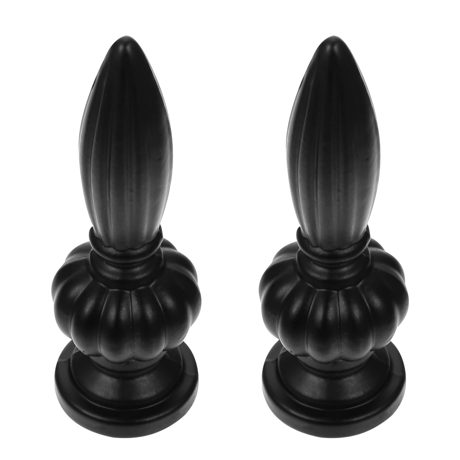2 PCS Shade Knob Lamp Knobs Finials for Lamps Shades Table Black ...