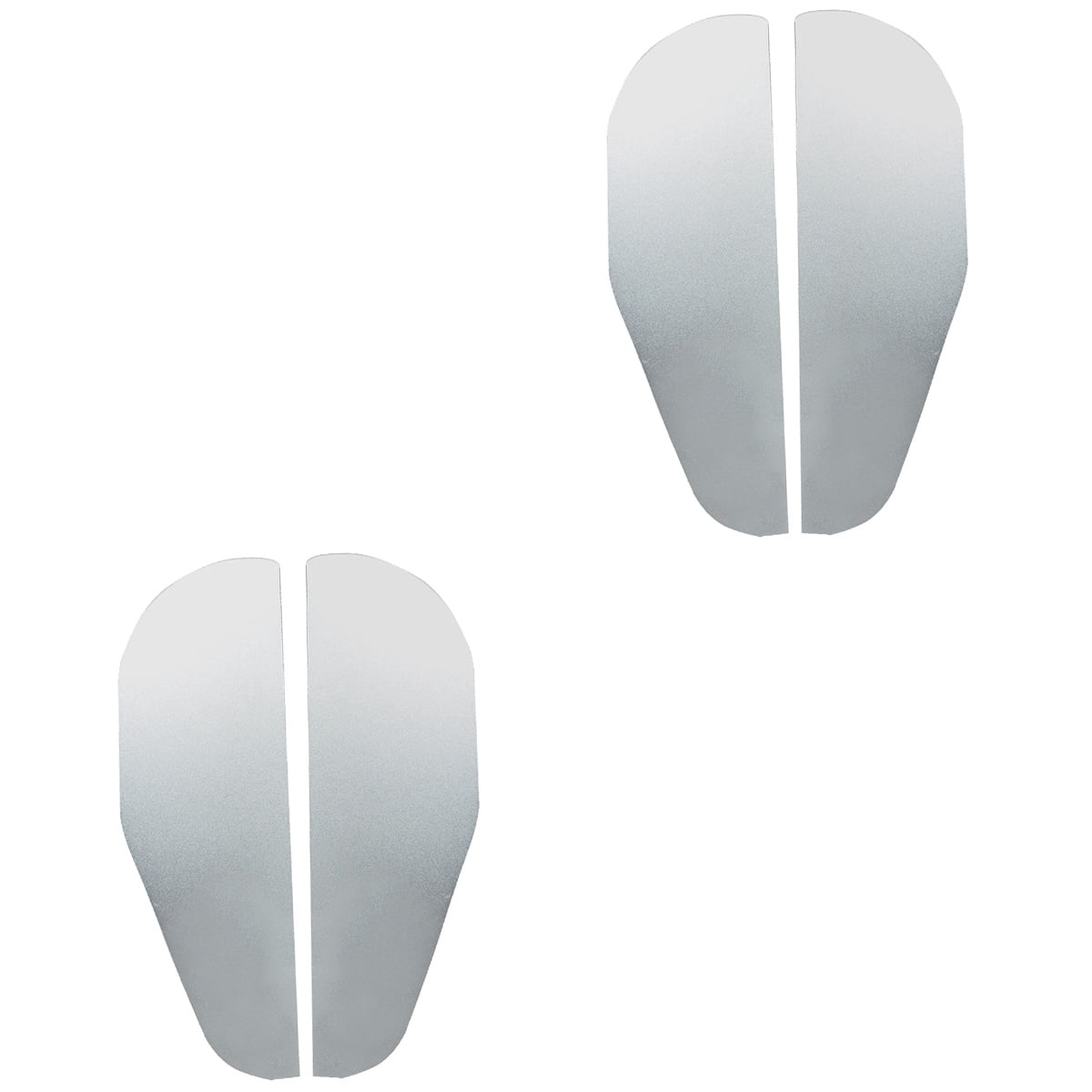 2 PCS Side Mirror Rain Guard Shield Car Visor Clip Waterproof Film Rear ...