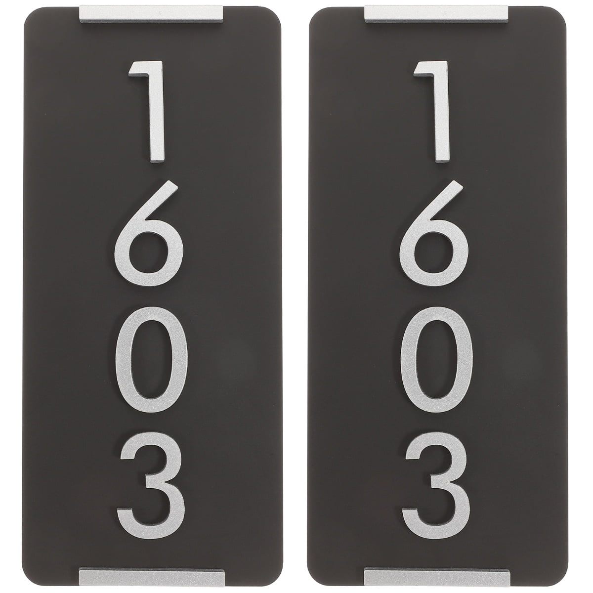 2 PCS Sign Number Plate Mailbox Cutie Postala Exterior Office - Walmart.com