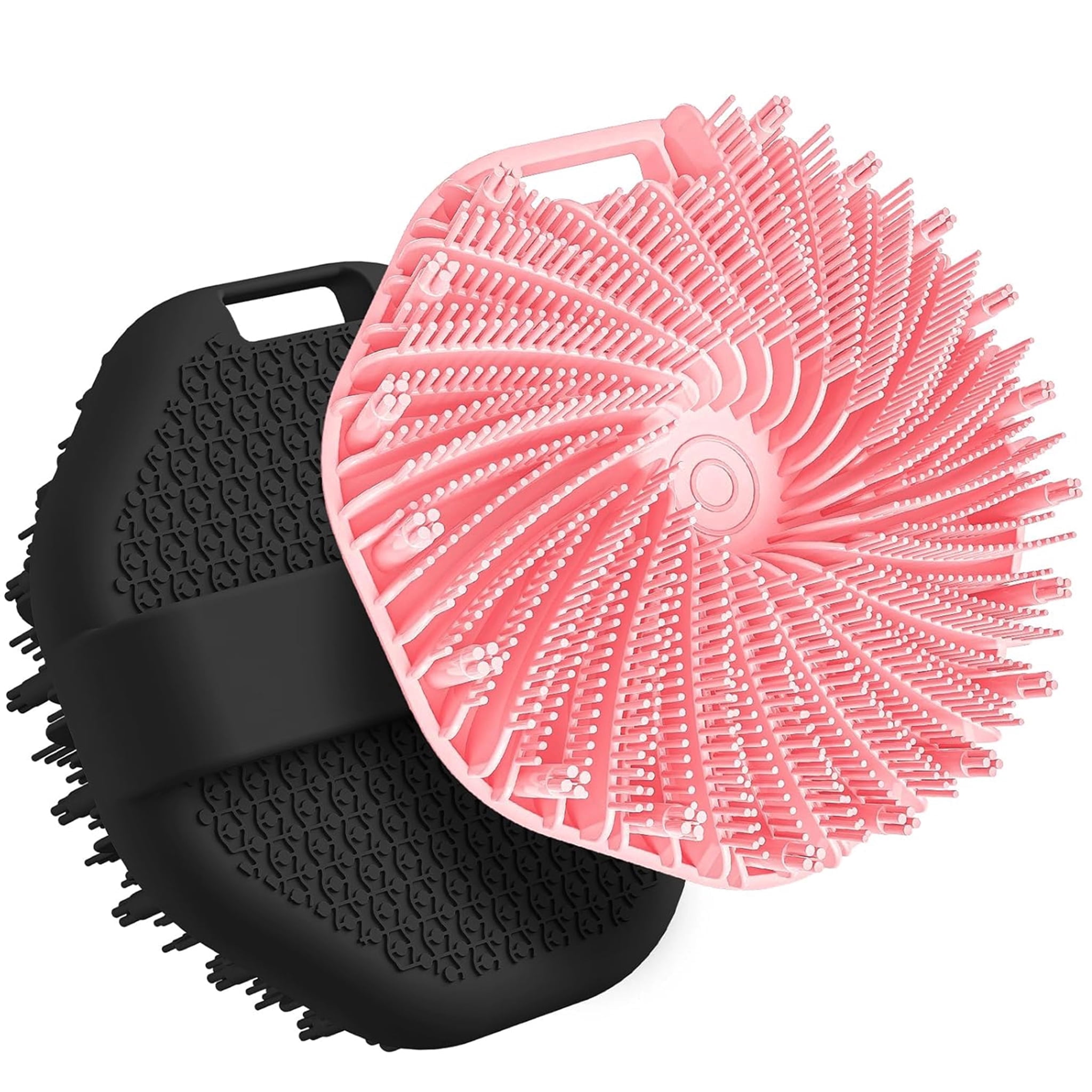 2 PCS Silicone Exfoliating Bath Brushes, Super-Exfoliating Shower ...