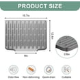 2 PCS Silicone Dish Drying Mat with Faucet Guard for Kitchen Sink Fast ...
