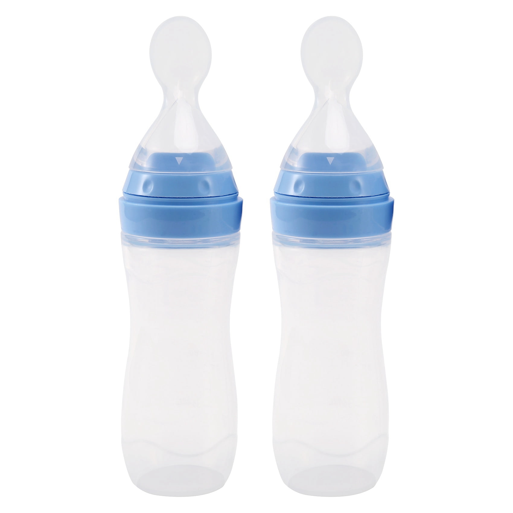 2 PCS Silicone Dispensing Spoon (120Ml, Ideal for 4 Months Babies ...