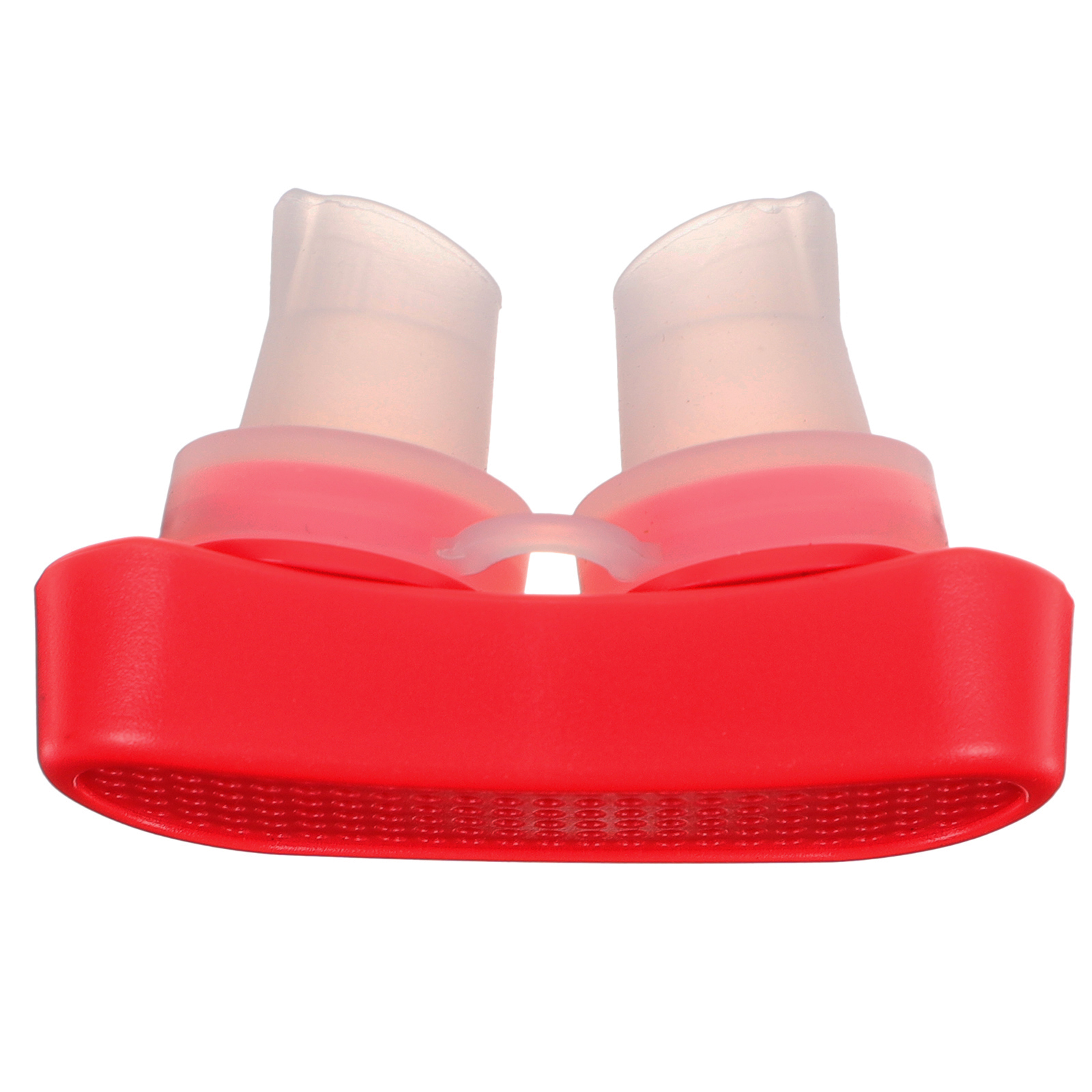 2 PCS Silicone Respirator Nasal Plug Snoring Nose Clip Grip Cones Red ...
