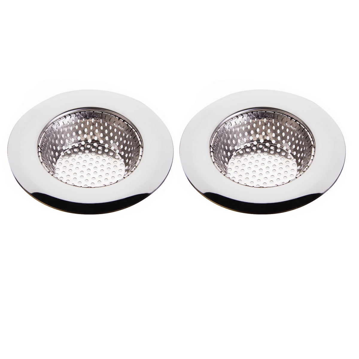 2 PCS Sink Strainer Filter Stainless Kitchen Strainers Drain Nets for ...