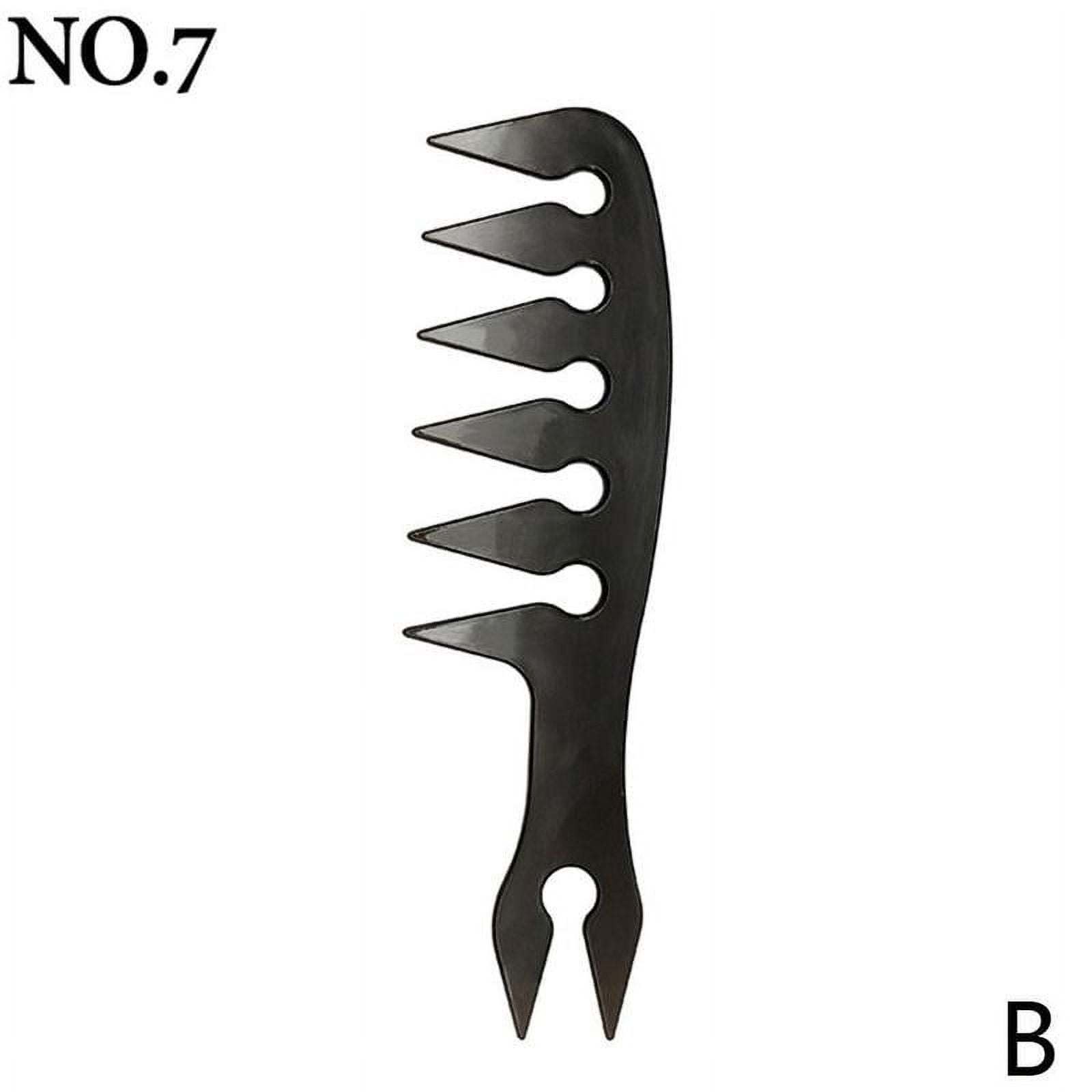 2 PCS Slicked-Back Professional Styling Comb Anti-Static Brush Hair ...