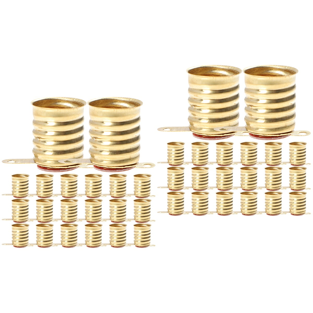 2 PCS Small Light Bulb Socket Lamp Holder - Walmart.com