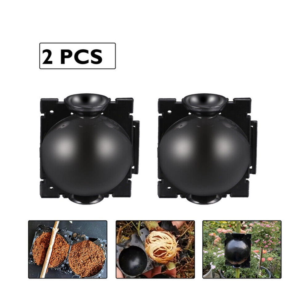 2 PCS Small Plant Root Growing Box Reusable Air Layering Pods for Fast ...