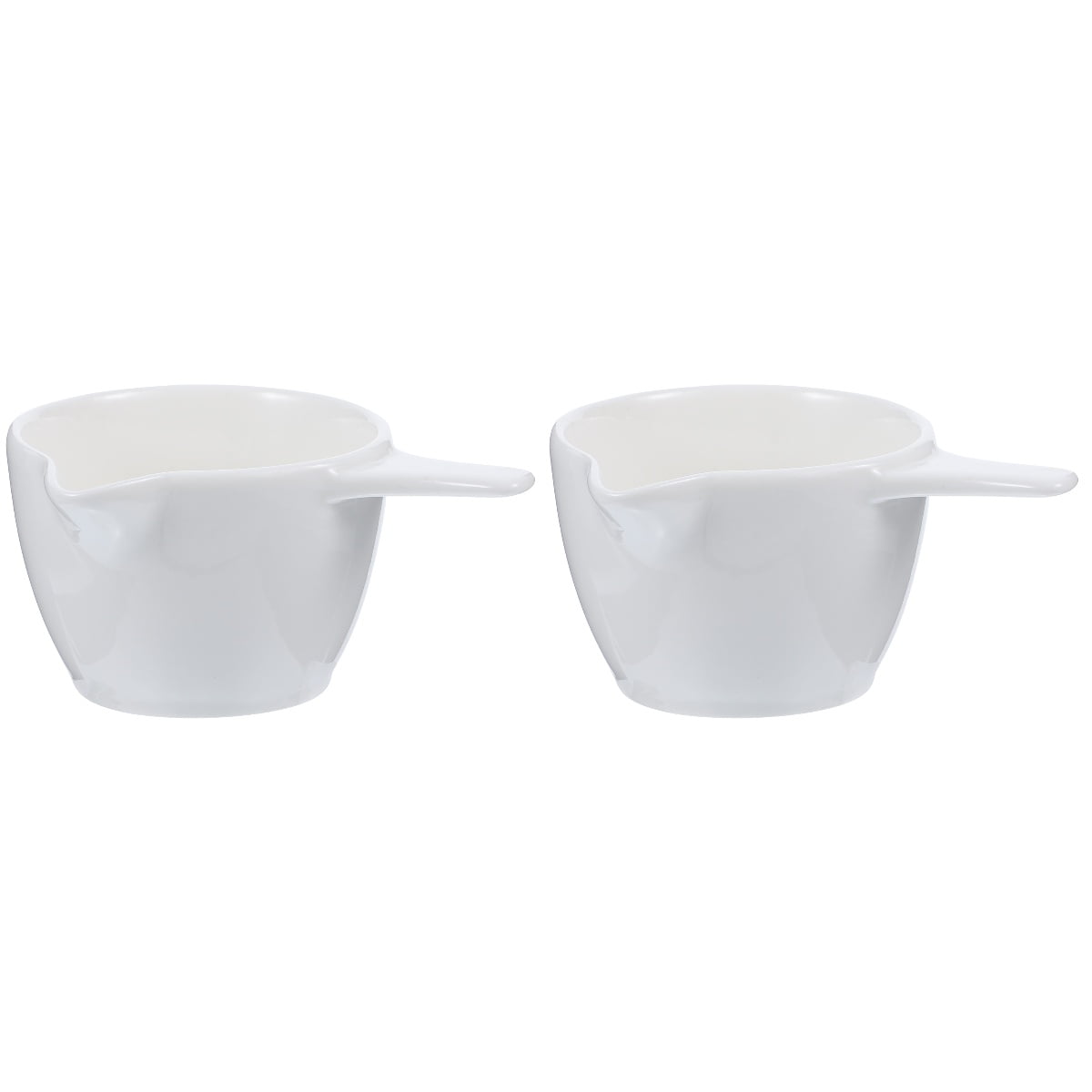 2 PCS Small Saucer Soy Bowls Appetizer Plates Baking Pan Wine Tumbler ...