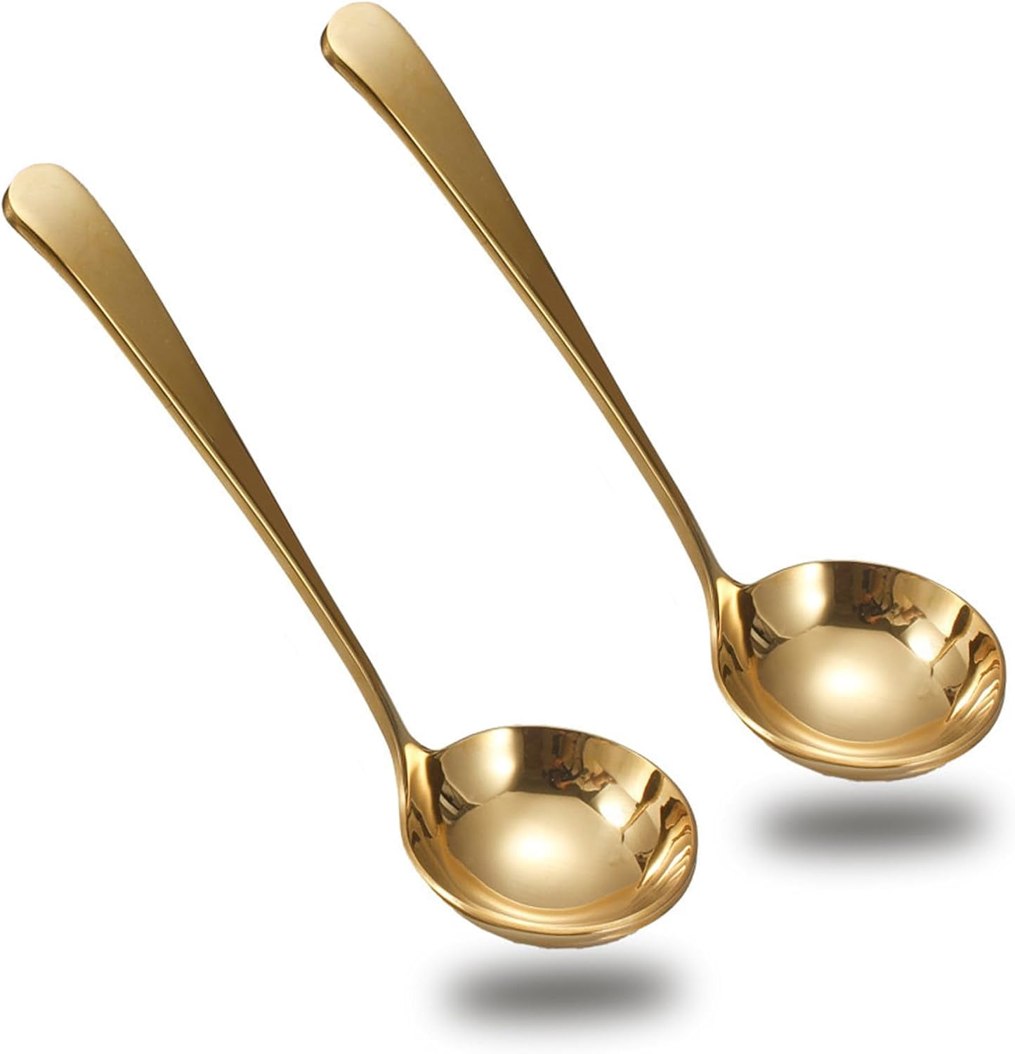 2 PCS Small Soup Ladle, 7.7 Inch Sauce ladle, Durable 304 Stainless ...