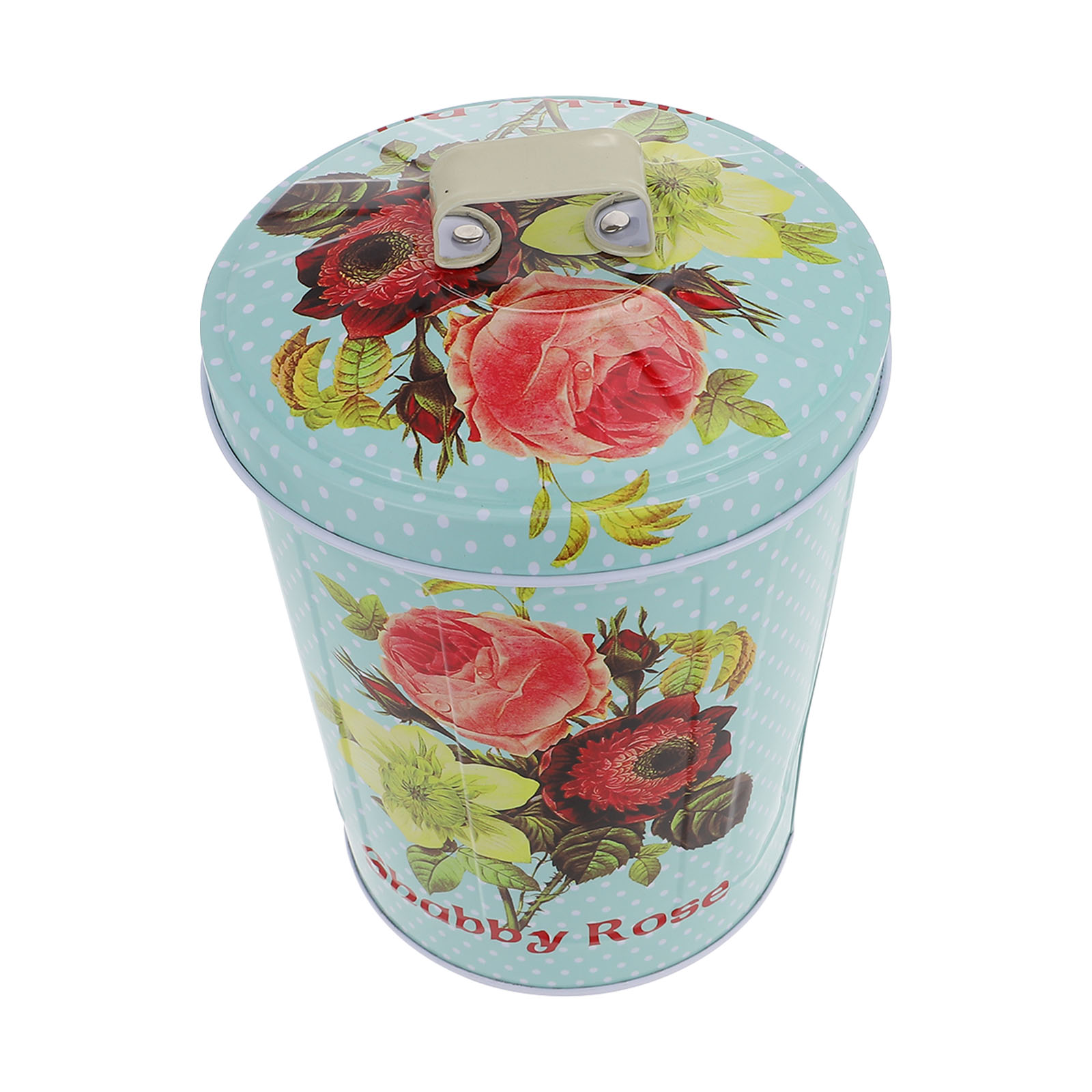 2 PCS Snack Storage Tin Box Cookie Tins with Lids Holiday Gift Boxes ...