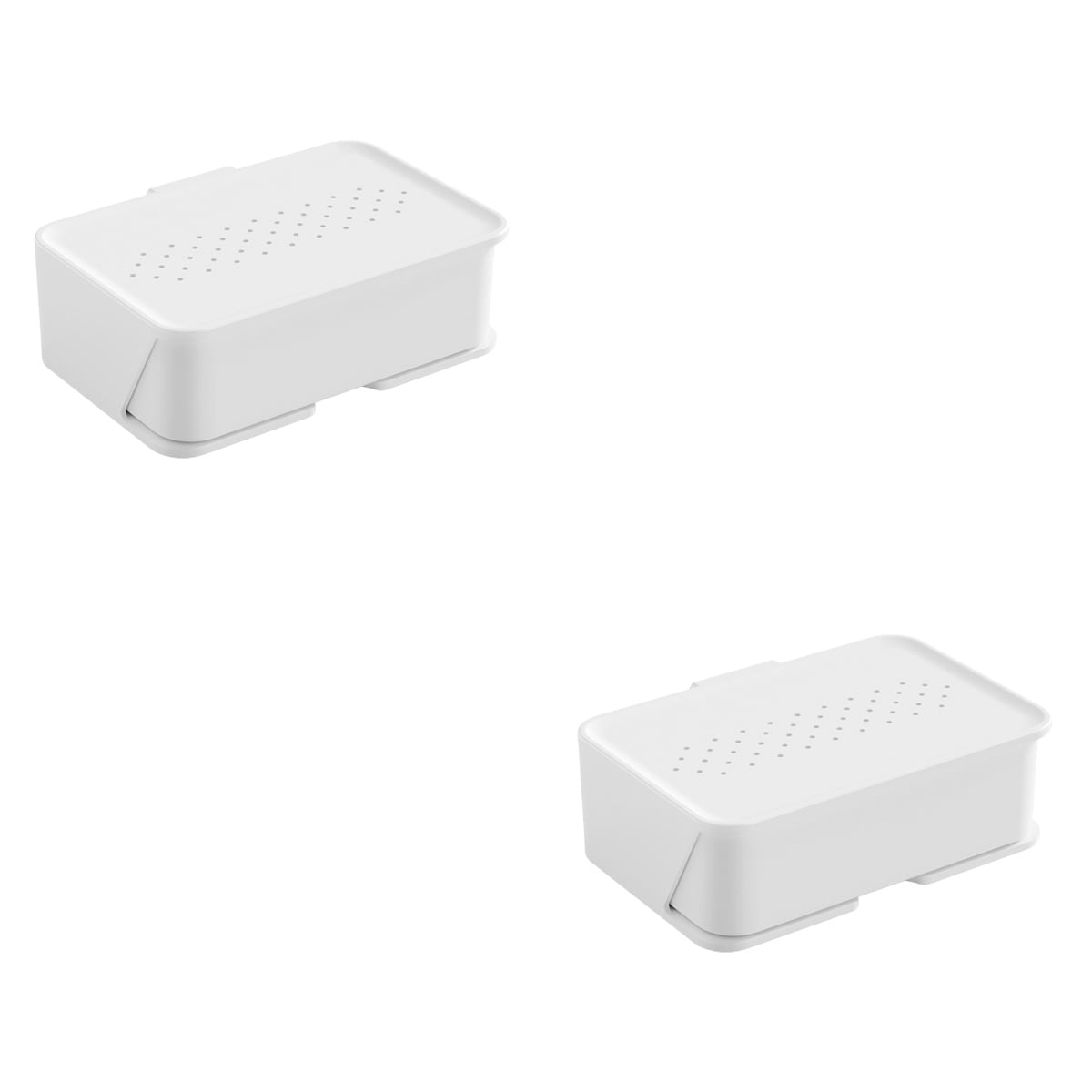 2 PCS Soap Box Soap Holder Soap Savers for Bar Soap Soap Dish for ...