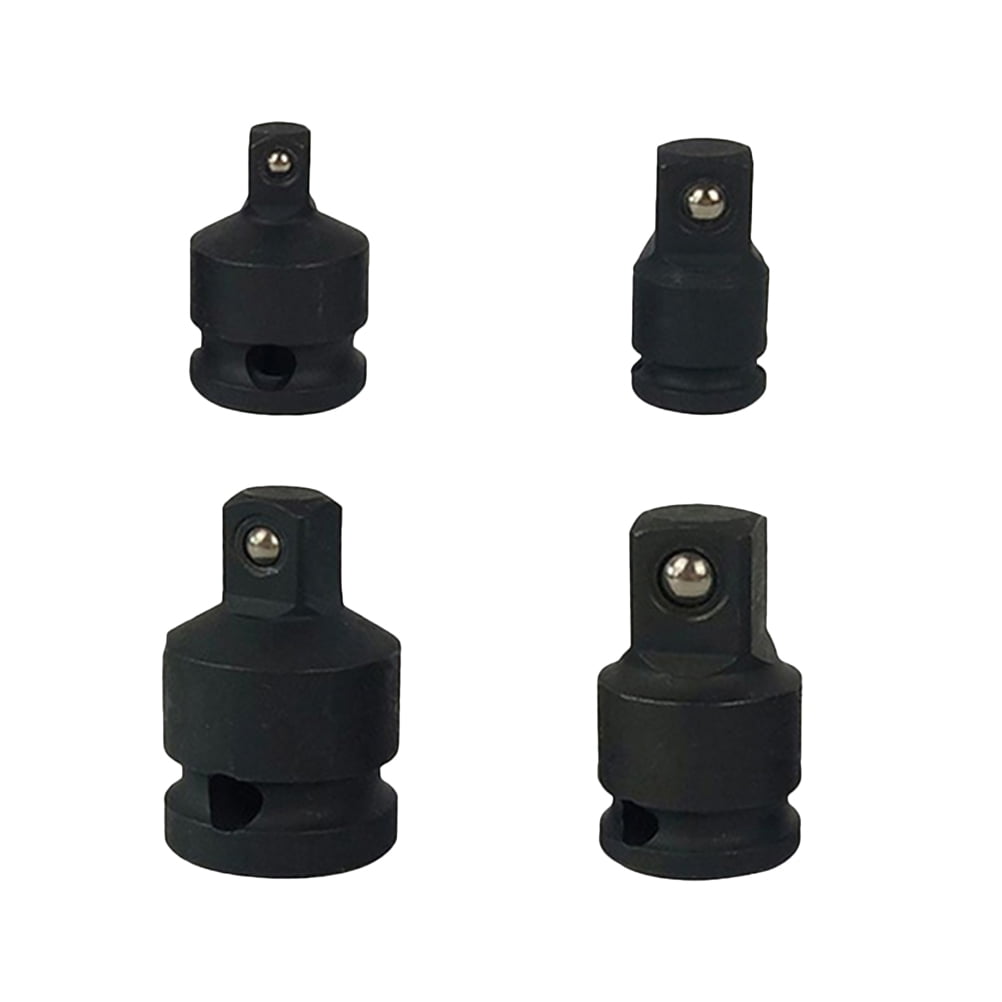 2 PCS Socket Joint Sockets Electric Impact Driver Adapter Black ...