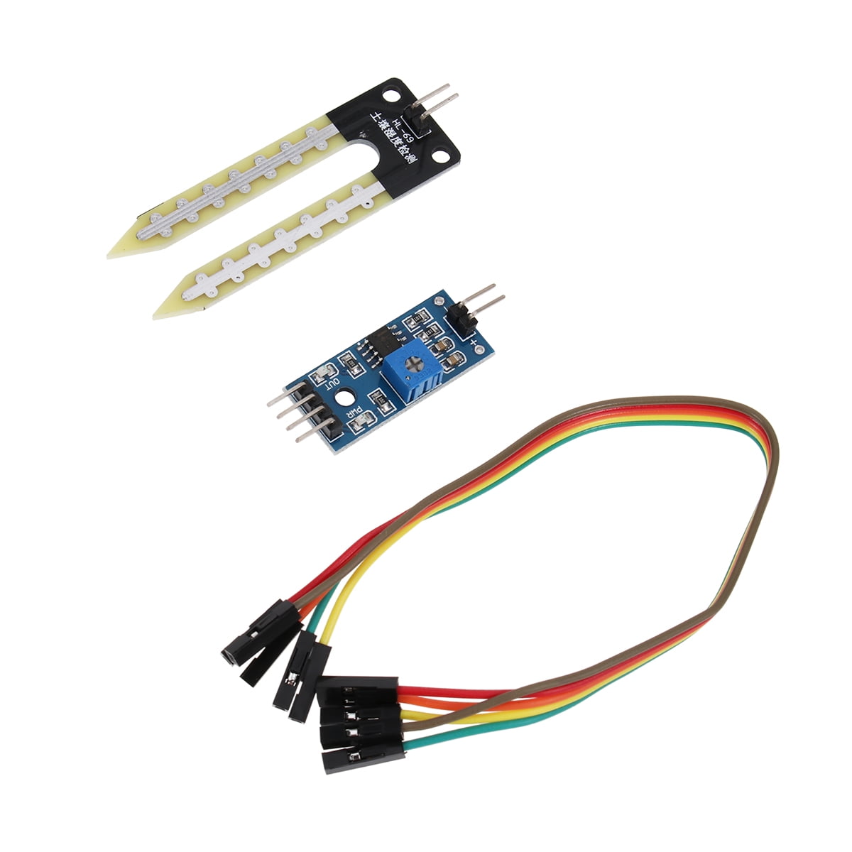 2 PCS Soil Hygrometer Humidity Detection Modules Moisture Testing ...
