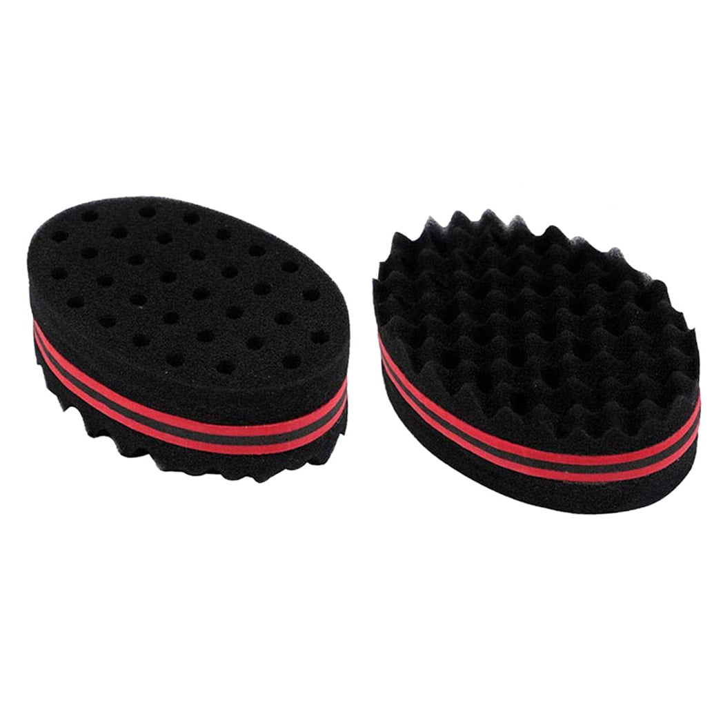 2 PCS Sponge Hair,Sponge Brush Twist Hair For Wave,Dreadlock,Coils,Afro ...