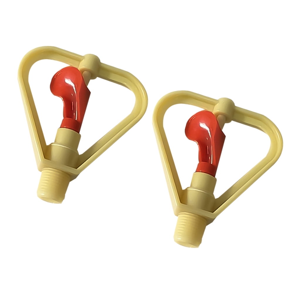 2 PCS Sprinkler Nozzle Mist Head Spray Garden Sprinklers Fitting Water ...