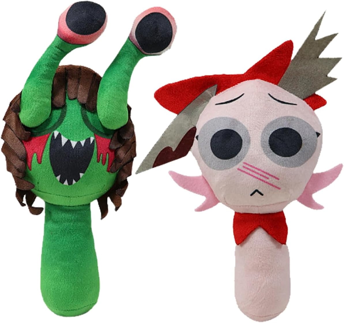 2 PCS Sprunki Doll Plush Stuffed Animals, Horror Games Plushies Toy ...