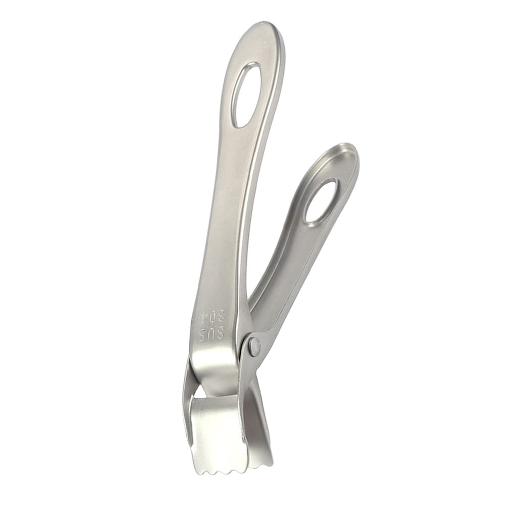 2 PCS Stainless Steel Dish Tongs Gripper Foldable - Walmart.com