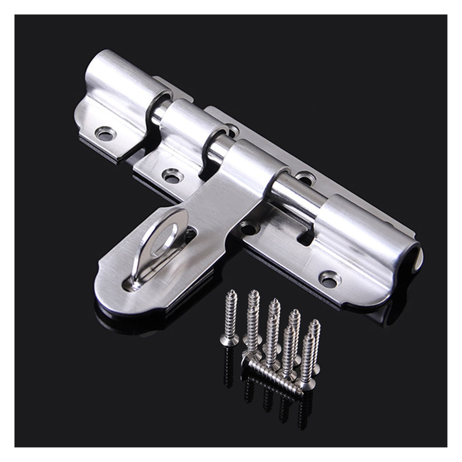 2 PCS Stainless Steel Door Lock Latch Security Gate Door Barrel Bolts ...