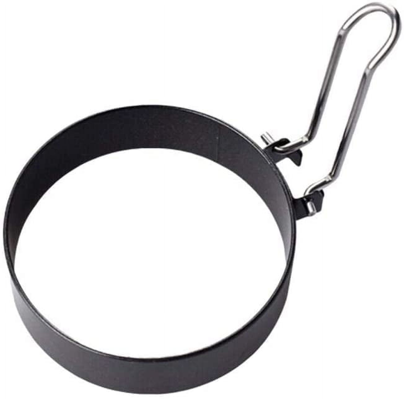 2 PCS Stainless Steel Egg Ring Round Egg Cooker Rings Perfect Fried Egg ...