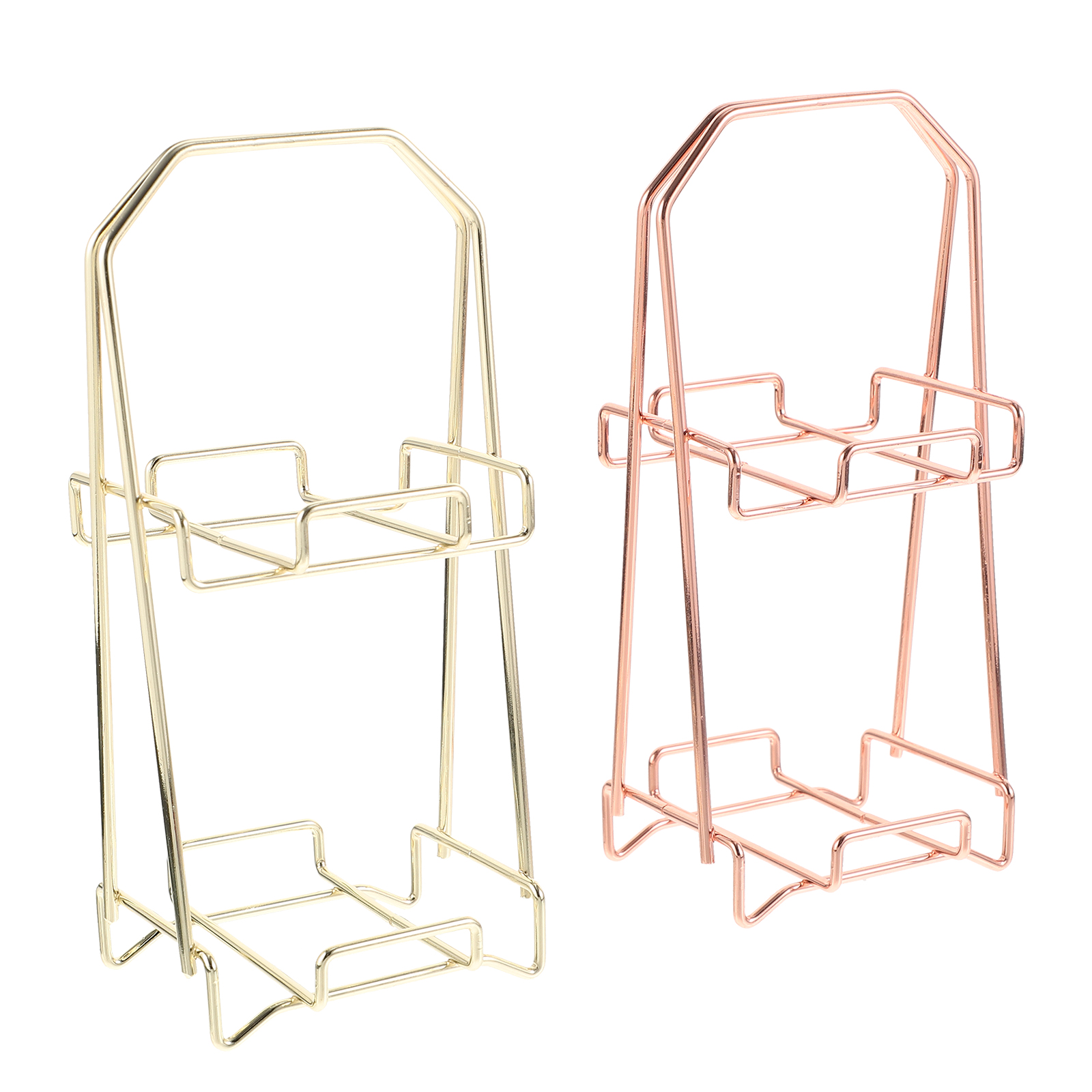 2 PCS Snack Dispenser Mini Powder Puff Holder Chic Makeup Sponge Rack ...