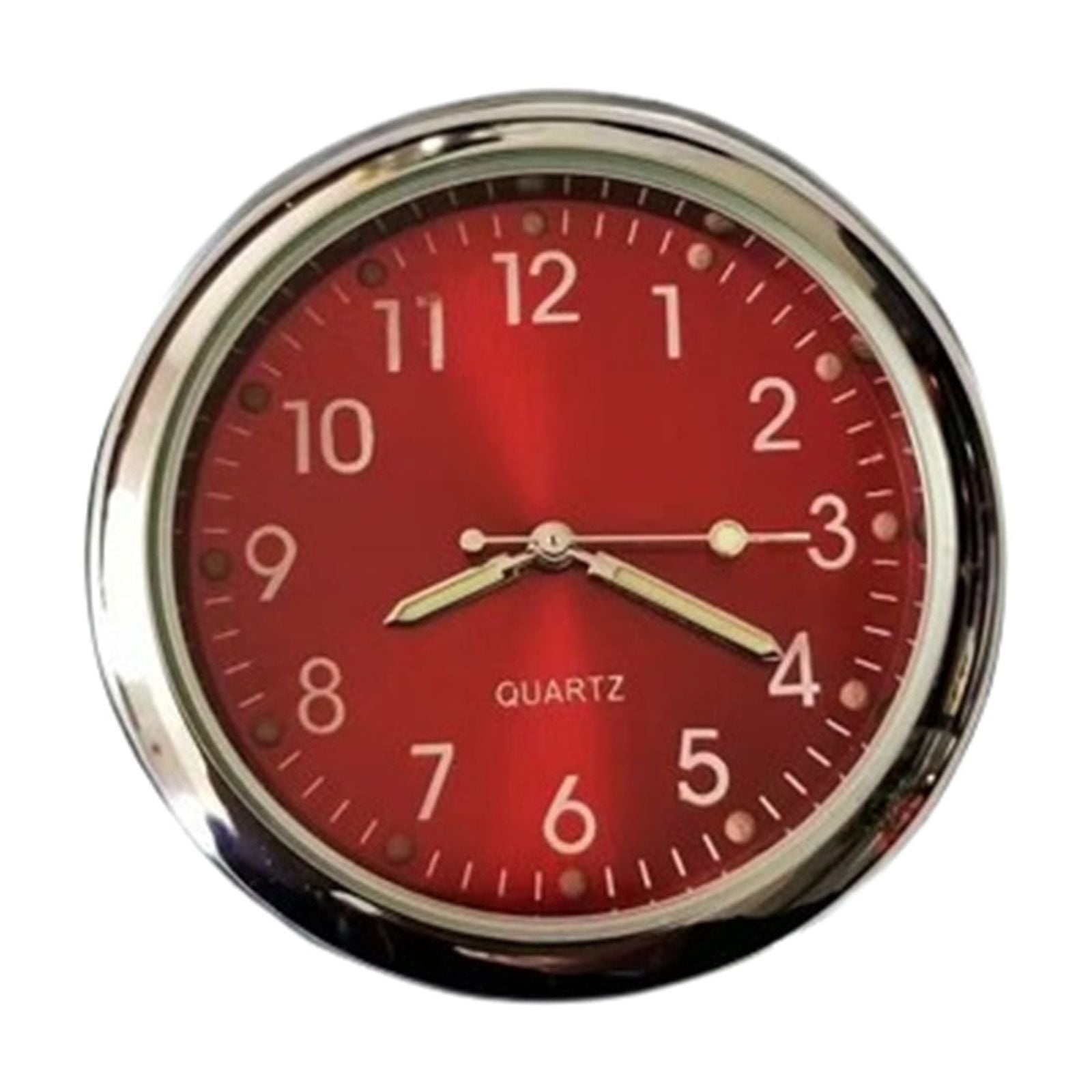 2 PCS Stick on Dashboard Car Clock,4cm/1.6" Mini Tiny Analog Quartz ...