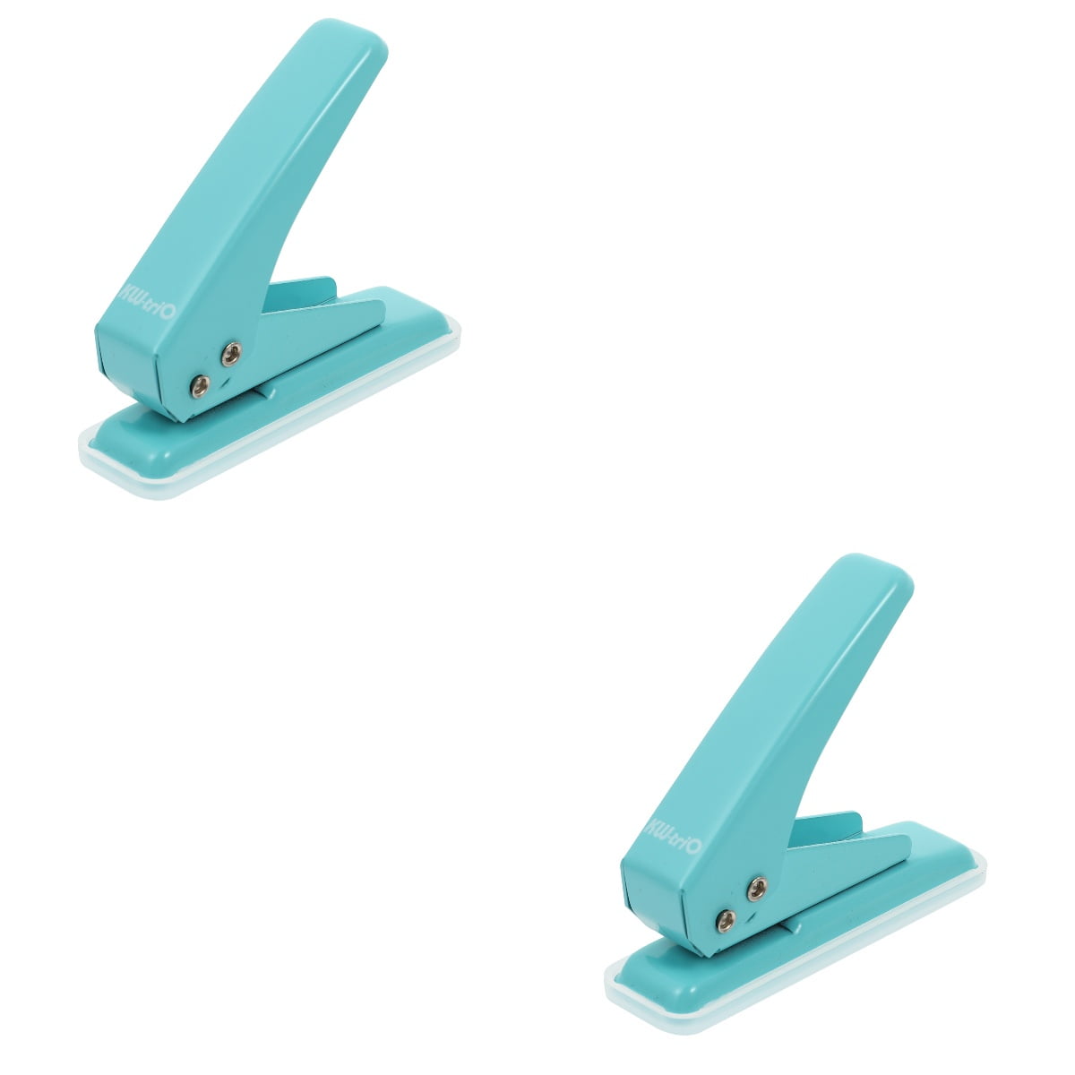 2 PCS Sticker Single Hole Punch Paper Puncher Index Card Premium ...