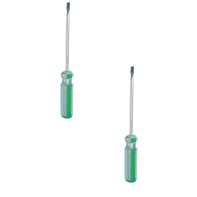 2 PCS Straight Mouth Screwdriver 3mm Flat Head Screwdriver 2.5MM Small ...