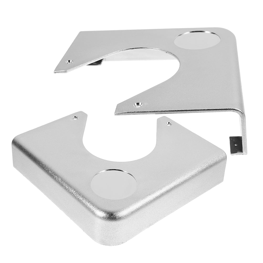 2 PCS Surface Mirror Bracket Pool Table Chrome Corners - Walmart.com