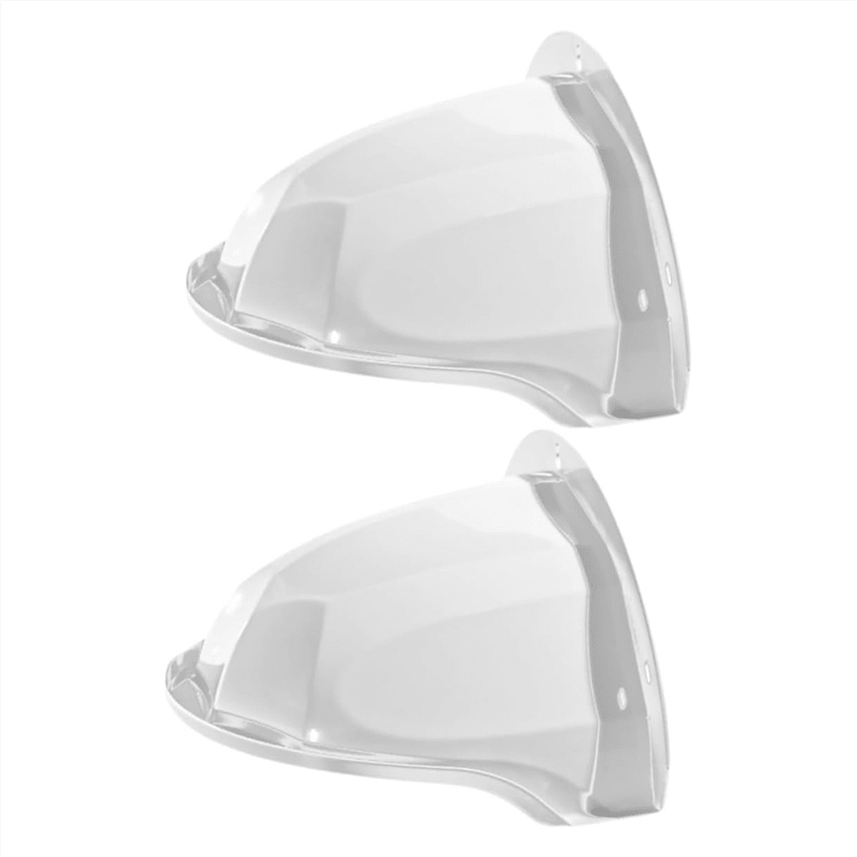 2 PCS Surveillance Rain Cover Camera Sun Hood Security Protection ...