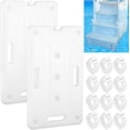 2 PCS Swimming Pool Ladder Weights, HDPE Swimming Pool Step Weights ...